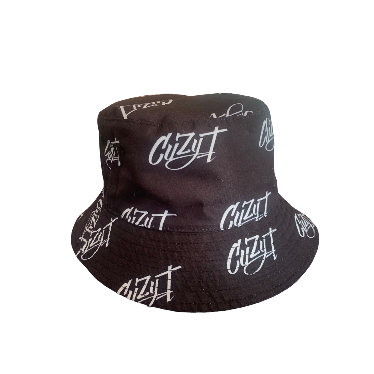CUZY T REVERSABLE BUCKET HAT -Black